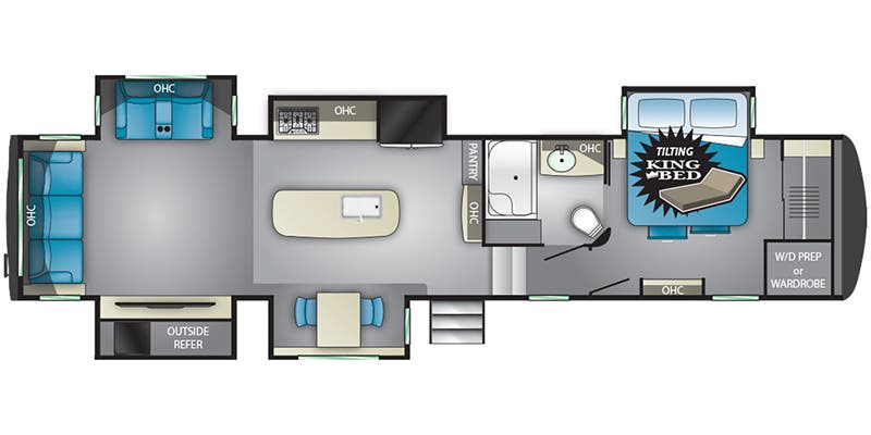 2019 Heartland Landmark 365 LM Charleston specs and literature guide