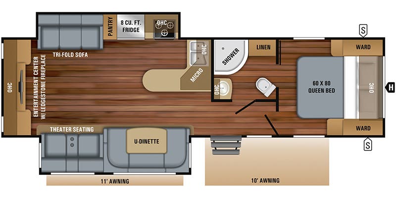 2019 Jayco White Hawk Specs & Floorplans