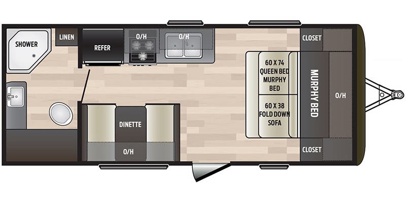 2019 Keystone Hideout RV Specs Guide