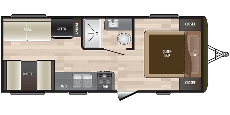 2019 Keystone Hideout RV Specs Guide