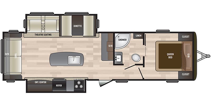 2019 Keystone Hideout RV Specs Guide