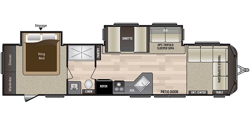 2019 Keystone Hideout RV Specs Guide