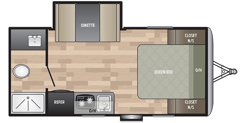 2020 Keystone Springdale Mini 1790FQ specs and literature guide