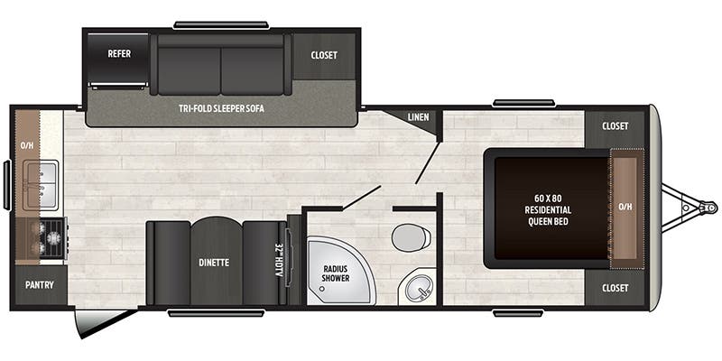 2019 Keystone Sprinter Campfire 25RK specs and literature guide