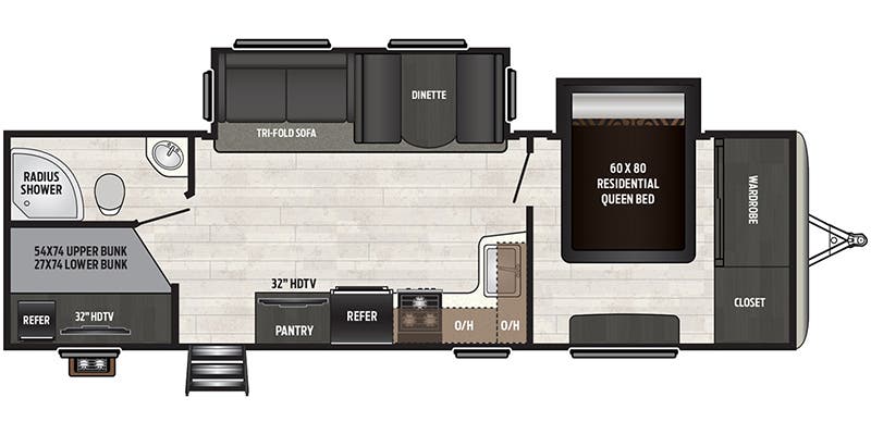 2019 Keystone Sprinter Campfire 29BH specs and literature guide