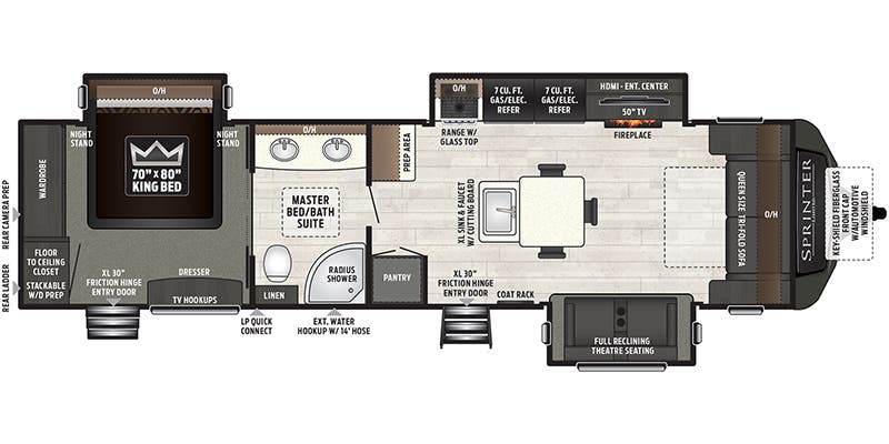 Keystone Sprinter Rv Floor Plans | Viewfloor.co