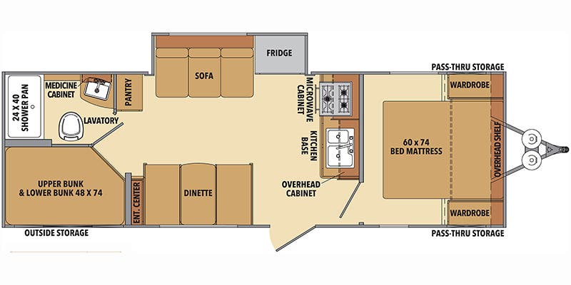 2021 Shasta Shasta RV Specs Guide