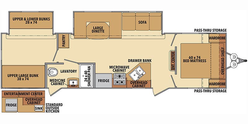 2022 Shasta Shasta RV Specs Guide