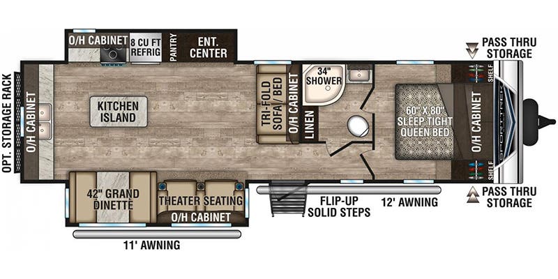 2019 Venture RV SportTrek RV Specs Guide