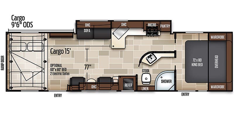 2020 Coachmen Adrenaline 29KS specs and literature guide