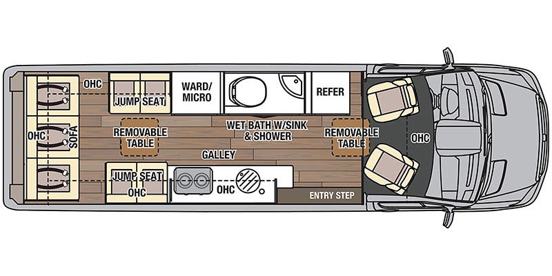 2020 Coachmen Galleria 24FL specs and literature guide