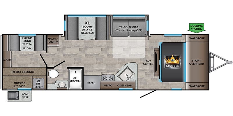 Sunset Trail Travel Trailer Floor Plans | Floor Roma