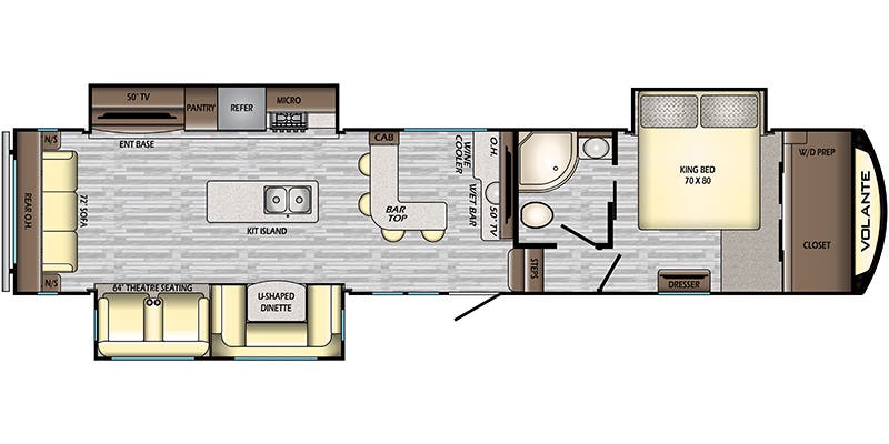 2020 CrossRoads Volante RV specs guide