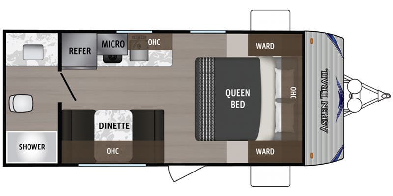 2020 Dutchmen Aspen Trail LE 1850RB Travel Trailer Specs