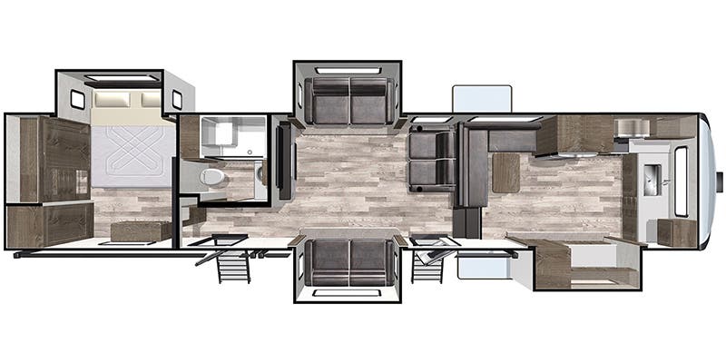 2020 Forest River Cardinal Limited 402FKLE specs and literature guide