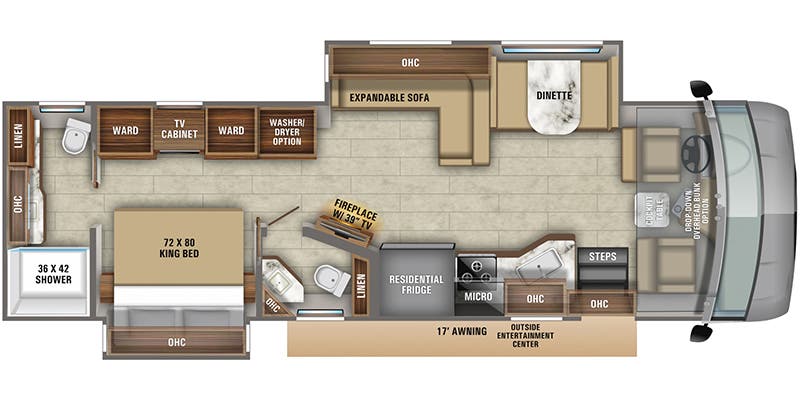 2020 Jayco Precept Prestige 36U specs and literature guide