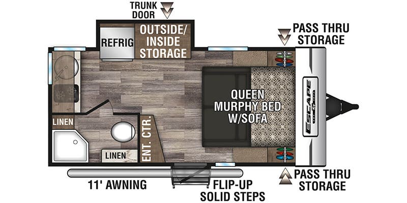 2020 K-Z Escape Specs & Floorplans