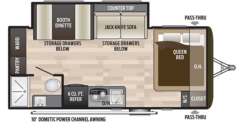 2020 Keystone Hideout RV Specs Guide