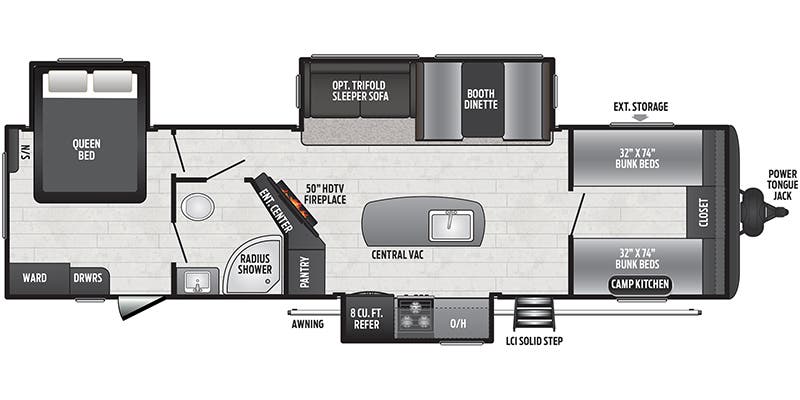 2020 Keystone Hideout RV Specs Guide