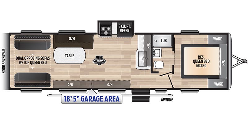 2020 Keystone Impact 3118 specs and literature guide