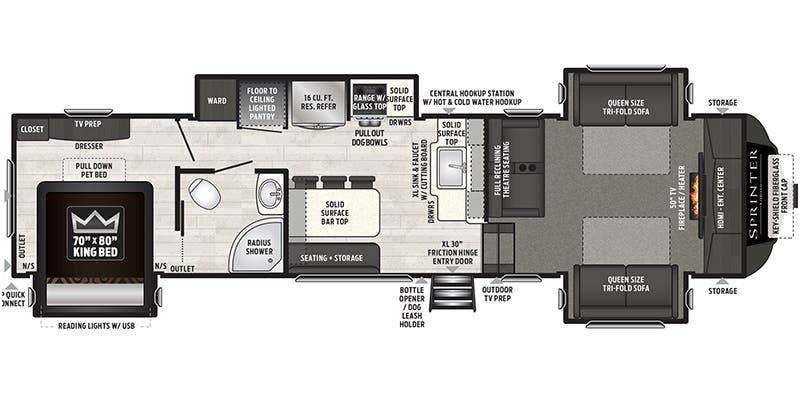 Keystone Sprinter Rv Floor Plans | Viewfloor.co