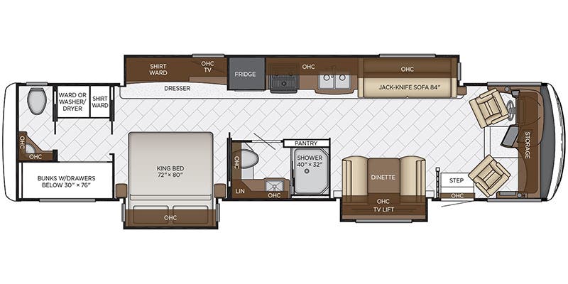 2020 Newmar Canyon Star 3929 specs and literature guide