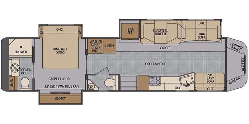2020 Renegade RV XL X45RBM specs and literature guide