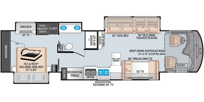 2020 Thor Motor Coach Venetian L40 specs and literature guide