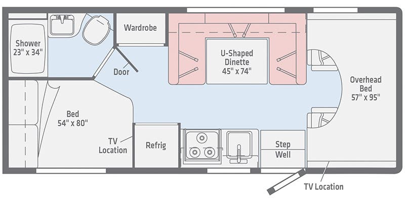 2020 Winnebago Minnie Winnie 22R specs and literature guide