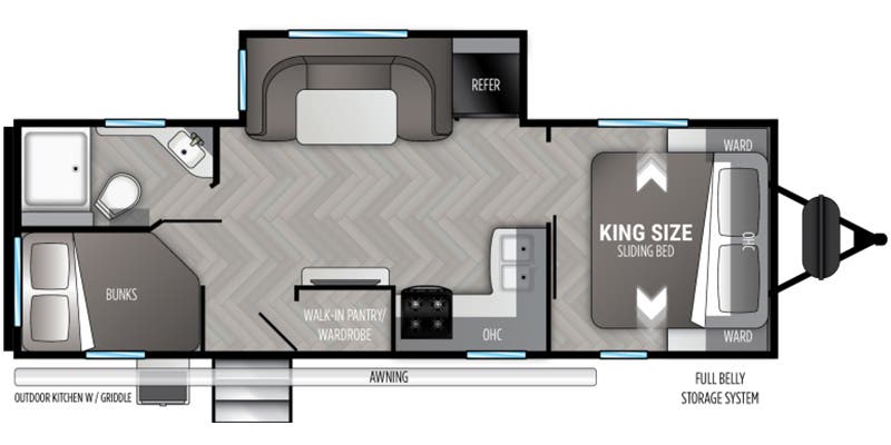 2022 Cruiser RV Shadow Cruiser SC258BHS specs and literature guide