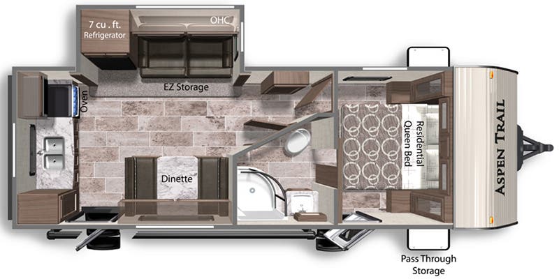 2021 Dutchmen Aspen Trail 2390RKSWE specs and literature guide