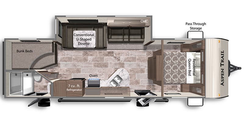 2021 Dutchmen Aspen Trail 2810BHSWE specs and literature guide