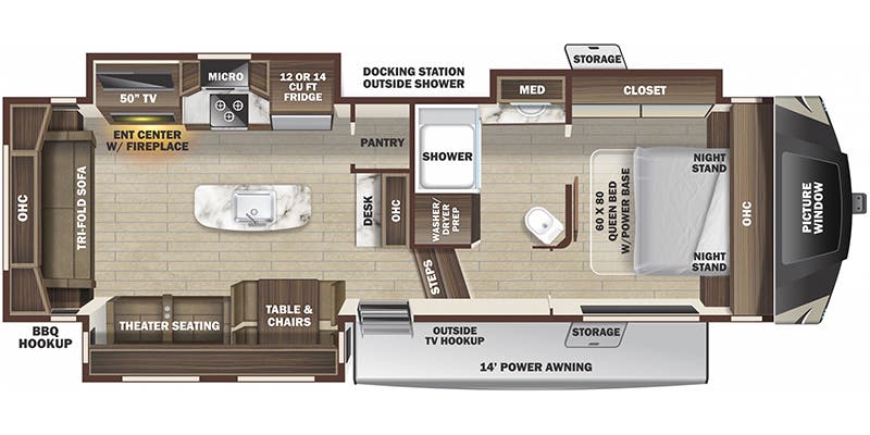 2021 Highland Ridge Mesa Ridge XLT MF294RLS specs and literature guide