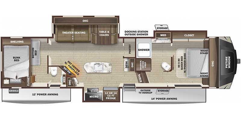 2021 Highland Ridge Silverstar XLT Specs & Floorplans