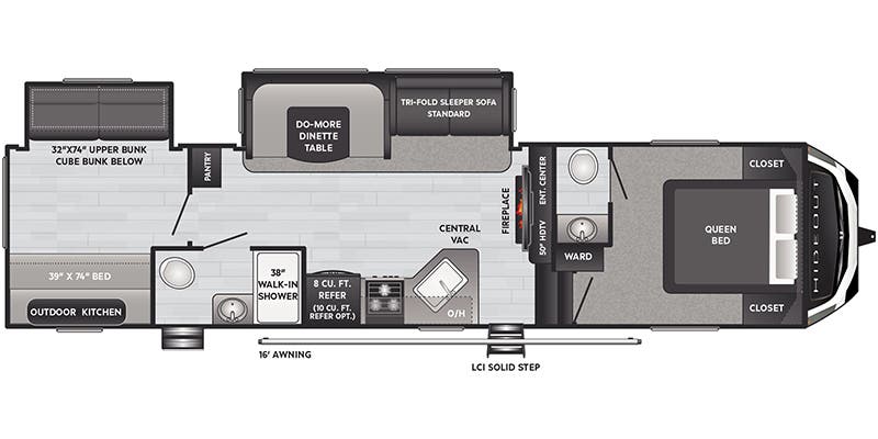 2021 Keystone Hideout RV Specs Guide