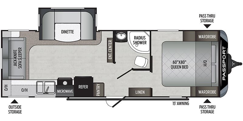 2021 Keystone Passport Grand Touring RV Specs Guide