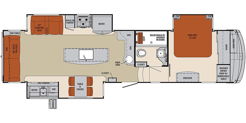 2021 Palomino Columbus 1492 366RL specs and literature guide