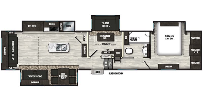 2022 Shasta Phoenix X-Edition 393MBX specs and literature guide
