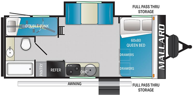 2022 Heartland Mallard Pathfinder M18BHS specs and literature guide