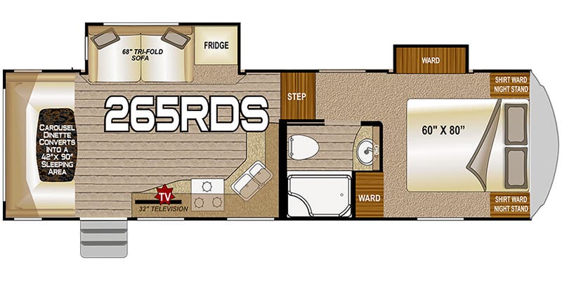2022 Northwood Fox Mountain 265RDS specs and literature guide