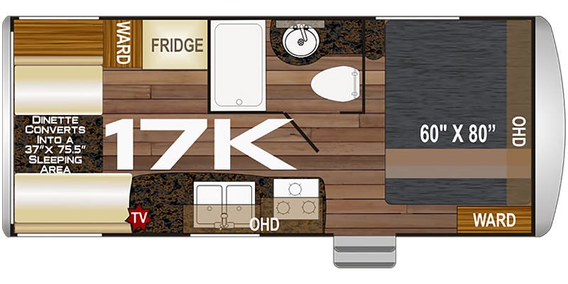 2022 Northwood Nash 17K specs and literature guide
