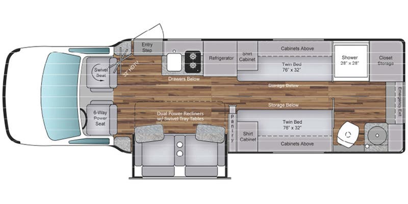 2024 Coach House Platinum IV 261 FR specs and literature guide