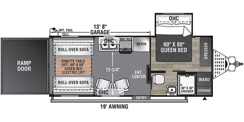2023 Coachmen Adrenaline Specs & Floorplans