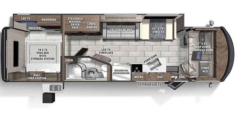 2023 Coachmen Encore 325SS specs and literature guide