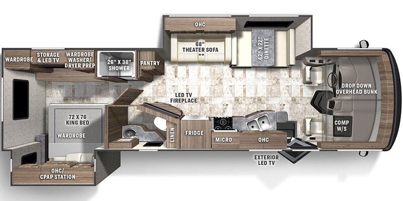 2023 Coachmen Pursuit 31TS specs and literature guide