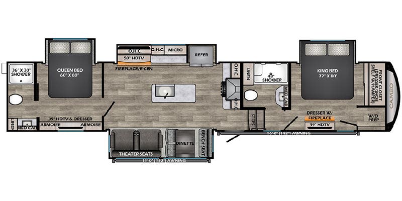 2024 CrossRoads Cameo CE4041DB specs and literature guide