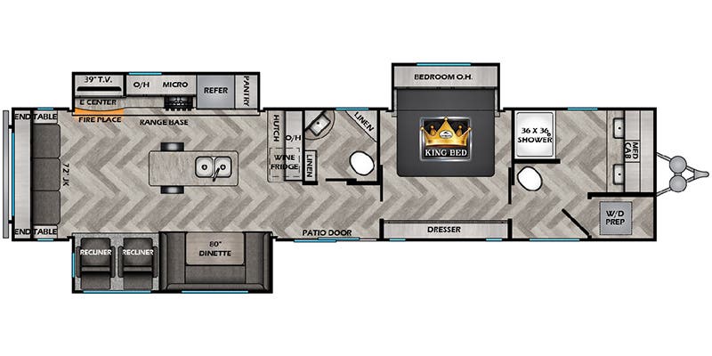 2023 CrossRoads Zinger ZR380FB specs and literature guide