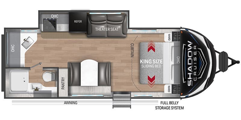 2023 Cruiser RV Shadow Cruiser SC228RKS specs and literature guide