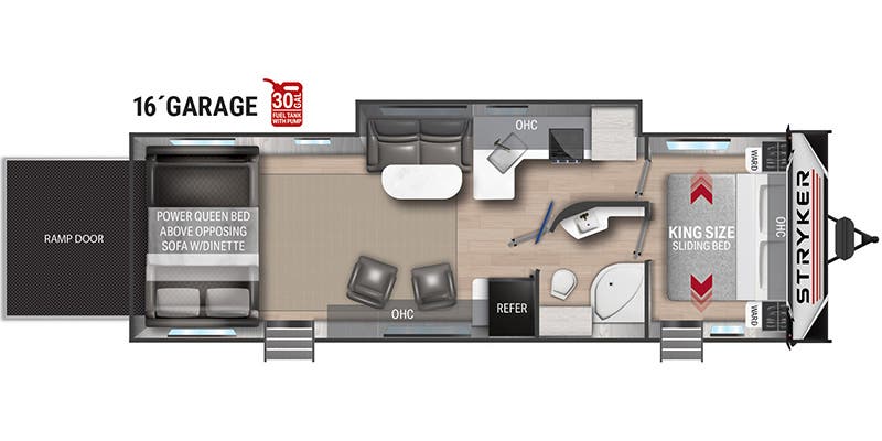 2023 Cruiser RV Stryker RV Specs Guide