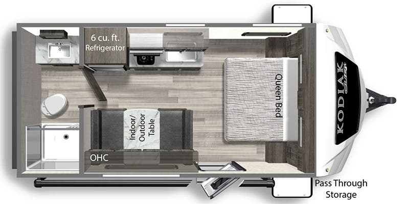 2023 Dutchmen Kodiak Cub 177RB Travel Trailer Specs